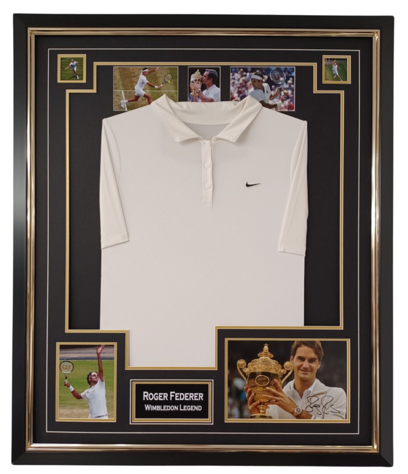 Roger Federer Signed Photo with Shirt – Signed Memorabila Shop