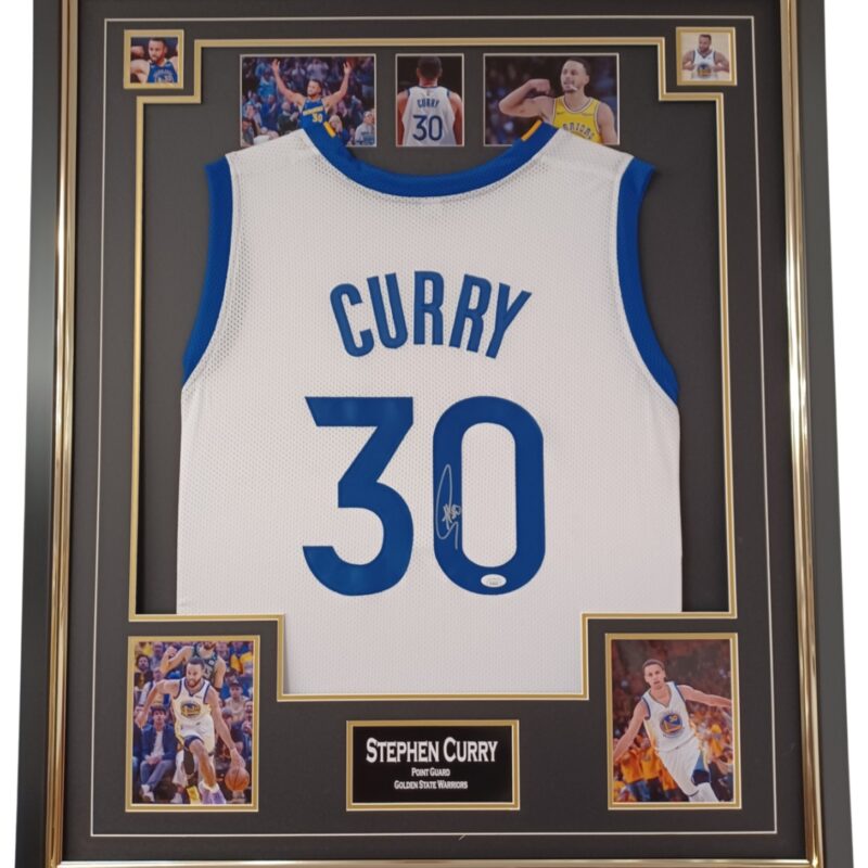 Golden State Warriors Star Steph Curry Signed Jersey JSA – Signed ...