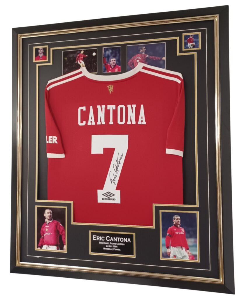 ERIC CANTONA of Manchester united Signed Shirt – Signed Memorabila Shop