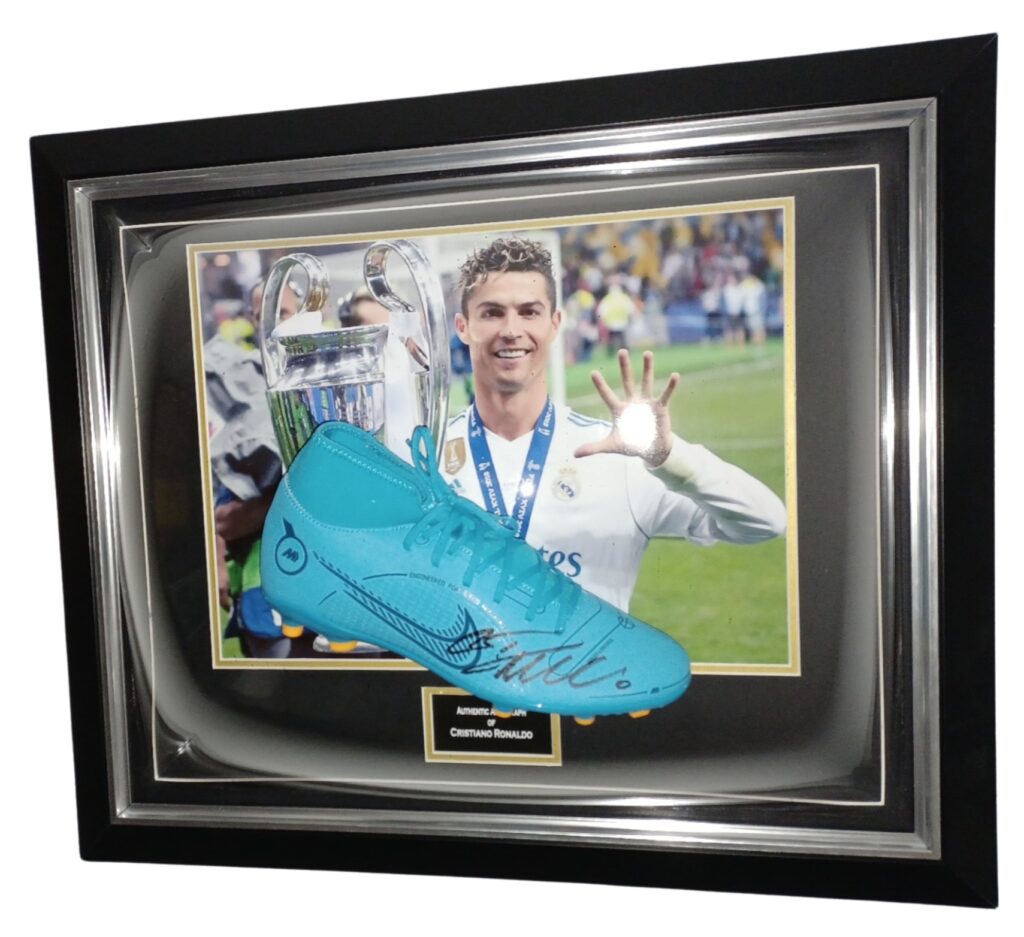 Cristiano Ronaldo of Real Madrid Signed Football Boot – Signed ...