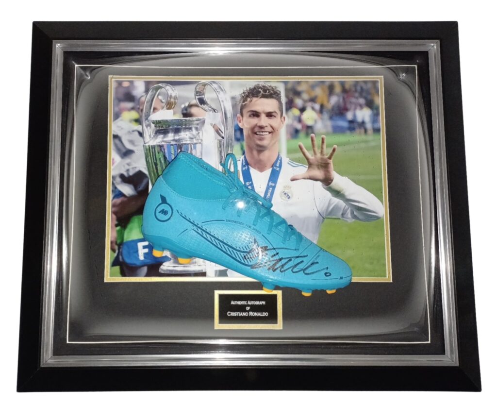 Cristiano Ronaldo of Real Madrid Signed Football Boot – Signed ...