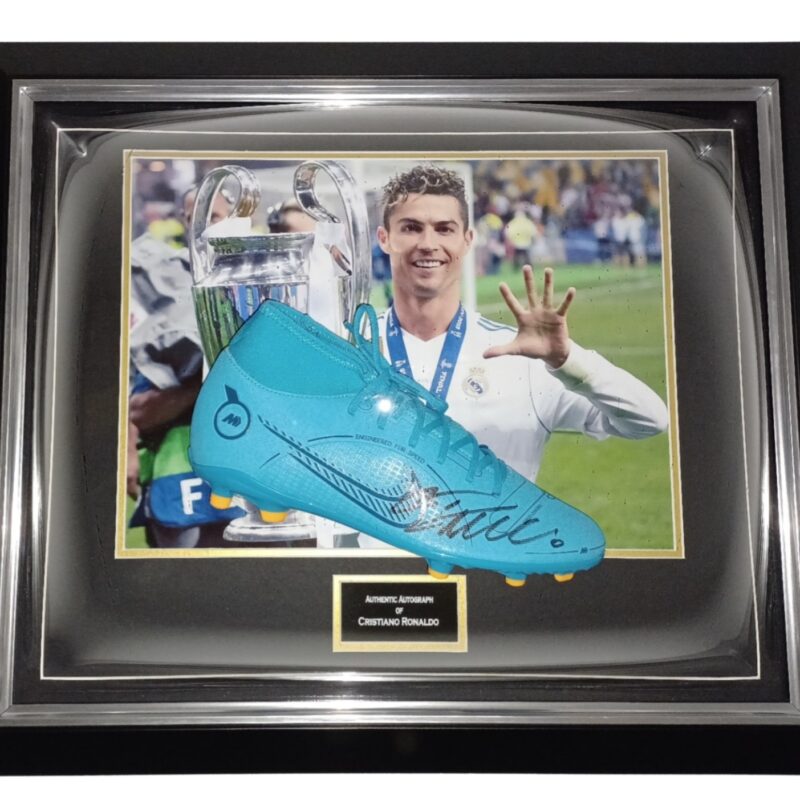 Cristiano Ronaldo of Real Madrid Signed Football Boot – Signed ...