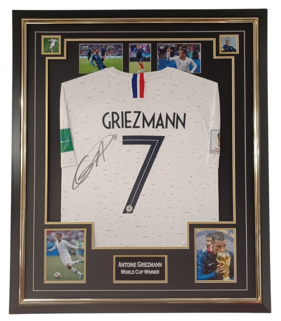 Antoine Griezmann of France Signed Jersey – Signed Memorabila Shop