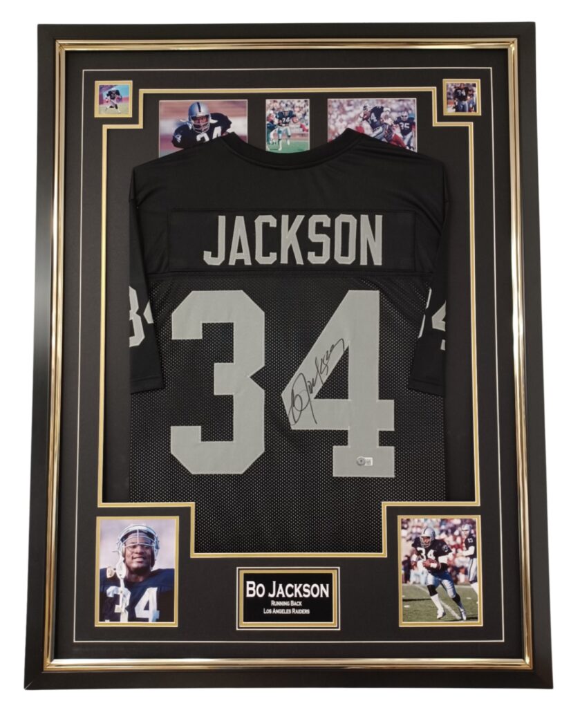 Bo Jackson of The Raiders Signed Jersey – Signed Memorabila Shop