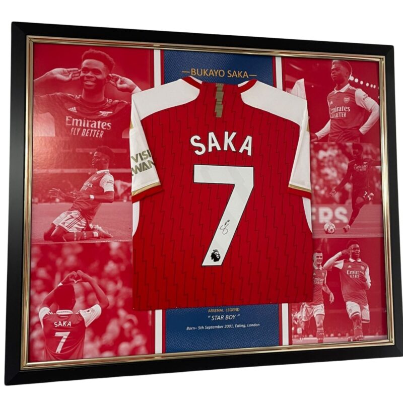 Star BUKAYO SAKA SIGNED SHIRT – Signed Memorabila Shop
