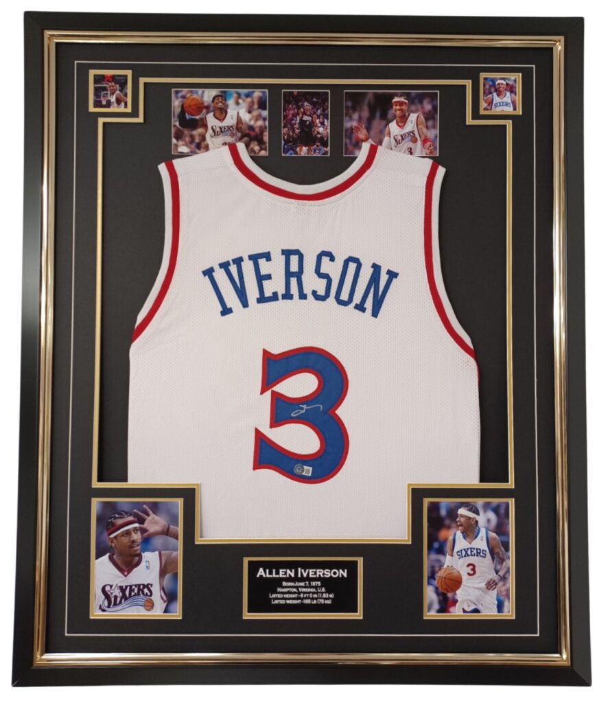 ALLEN IVERSON Signed Jersey BECKETT – Signed Memorabila Shop