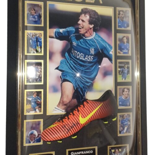 Gianfranco Zola Signed Football Boot – Signed Memorabila Shop