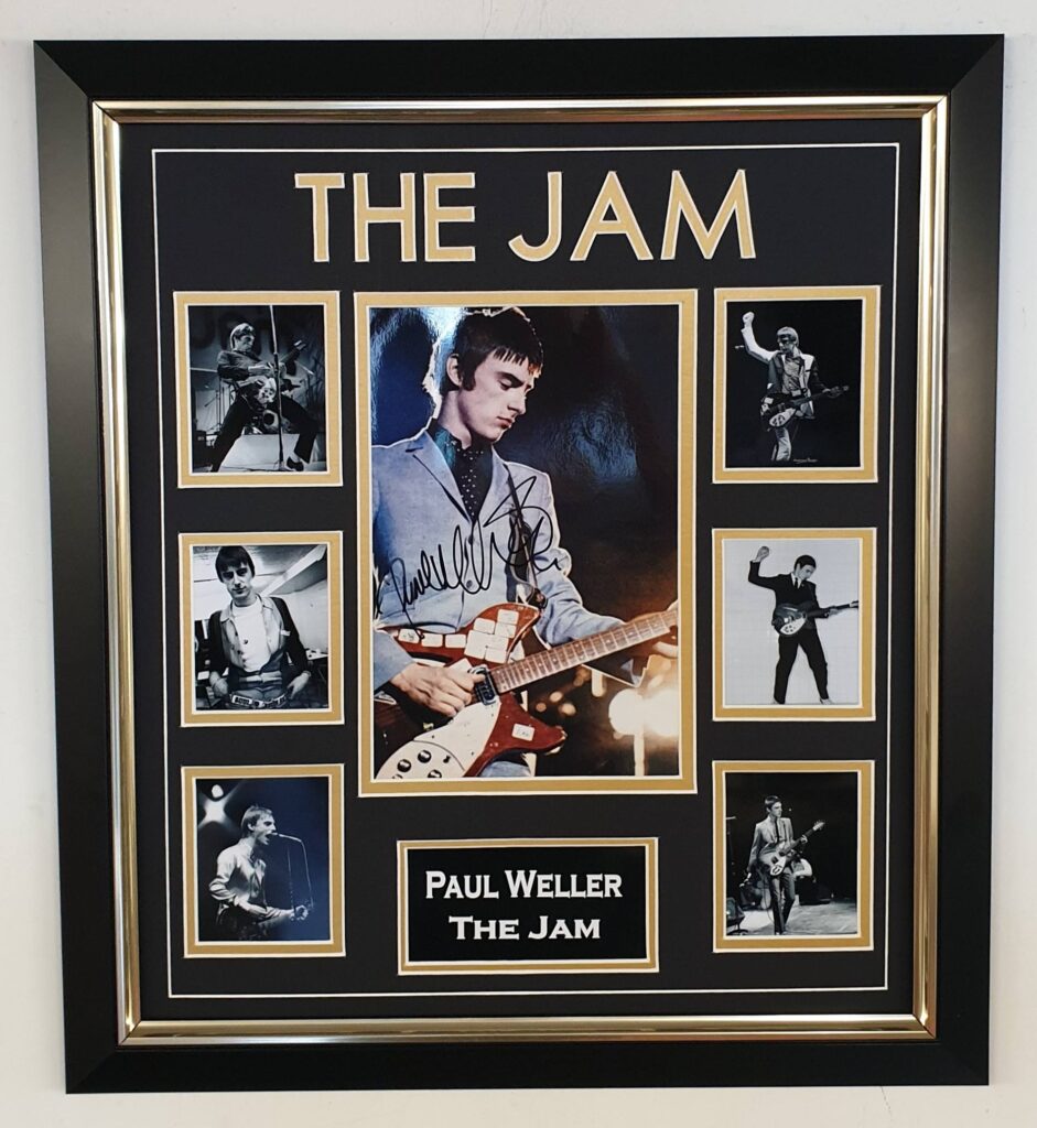 THE Jam Paul Weller Signed Photo – Signed Memorabila Shop