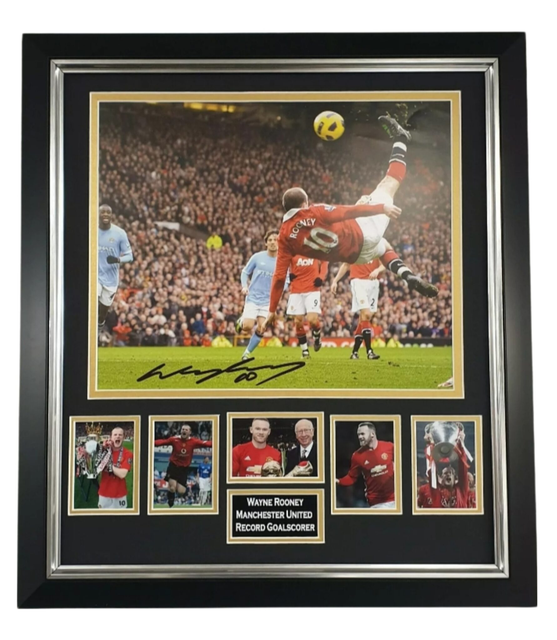 Wayne Rooney Of United Signed Photo LEGEND pictur DISPLAY – Signed ...