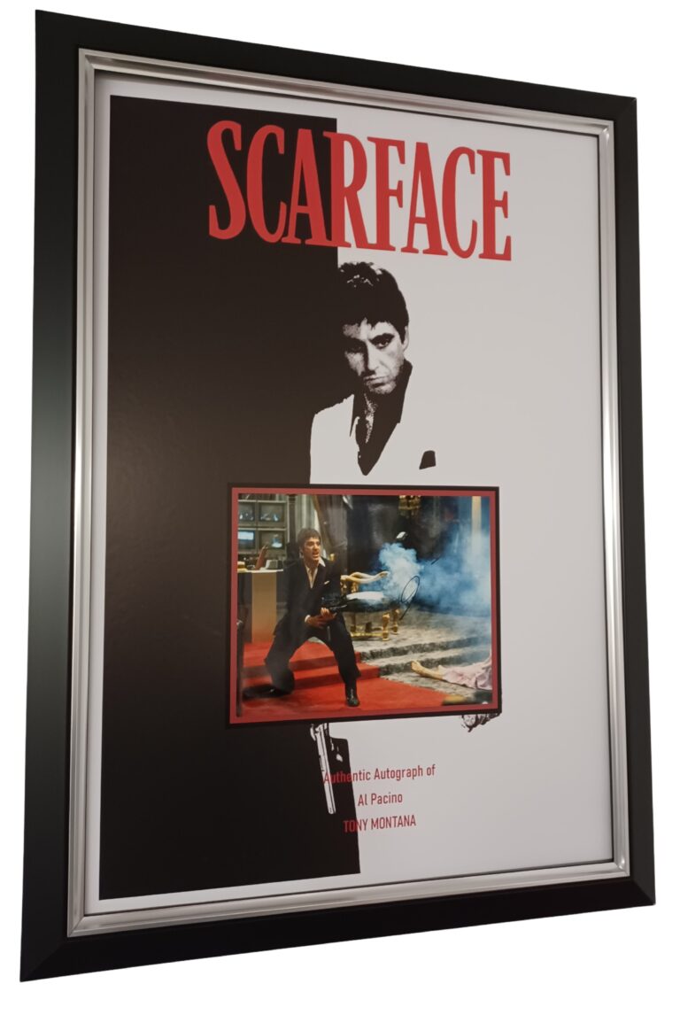 Al Pacino Signed Photo SCARFACE TONY MONTANA Display – Signed ...
