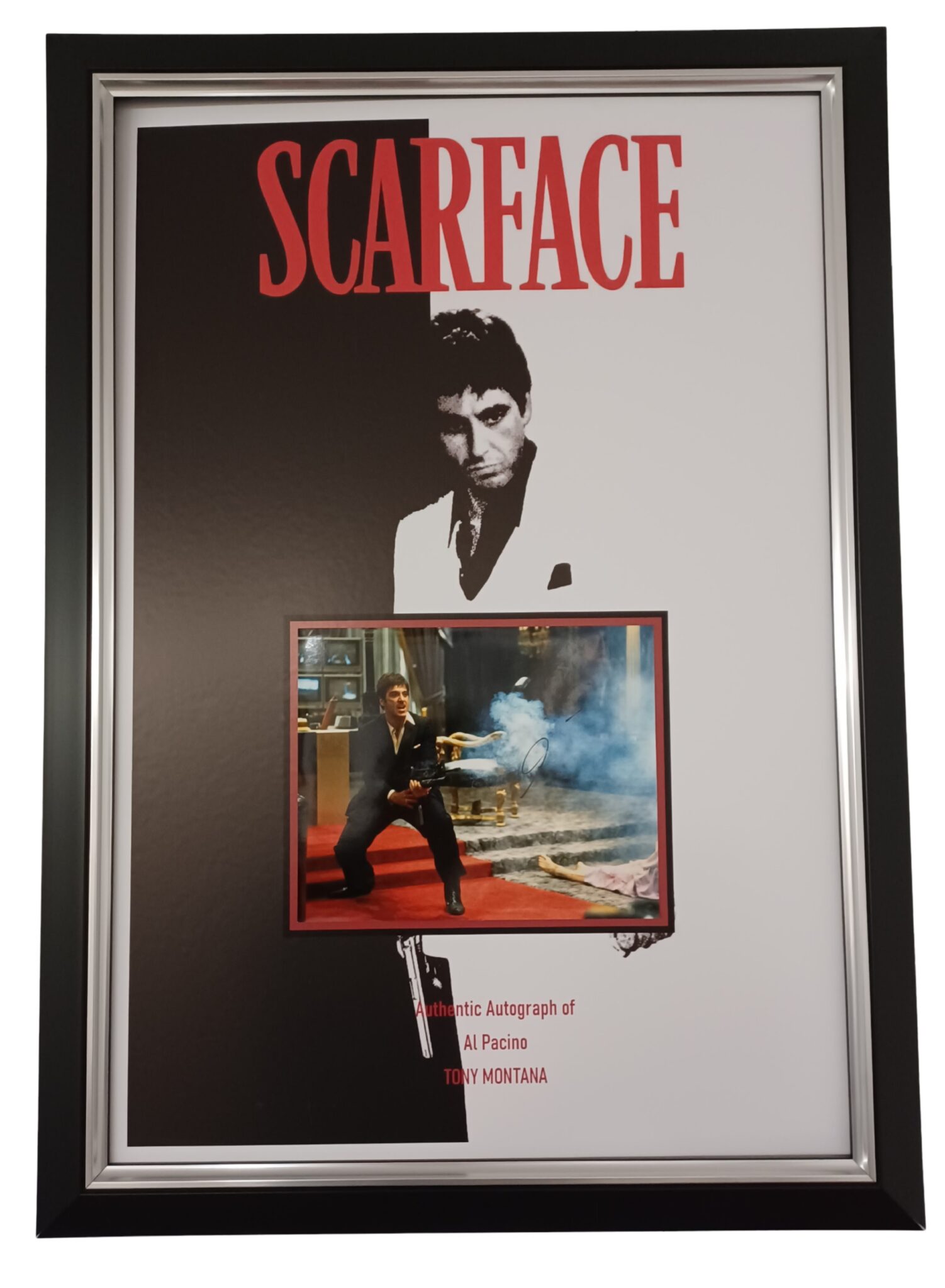 Al Pacino Signed Photo SCARFACE TONY MONTANA Display – Signed ...