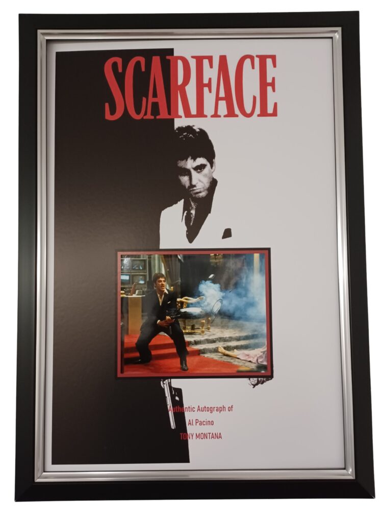 Al Pacino Signed Photo SCARFACE TONY MONTANA Display – Signed ...