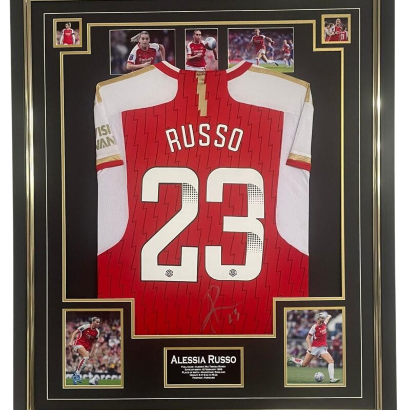 Alessia Russo Signed Jersey | Signed Memorabila Shop | Shop Today