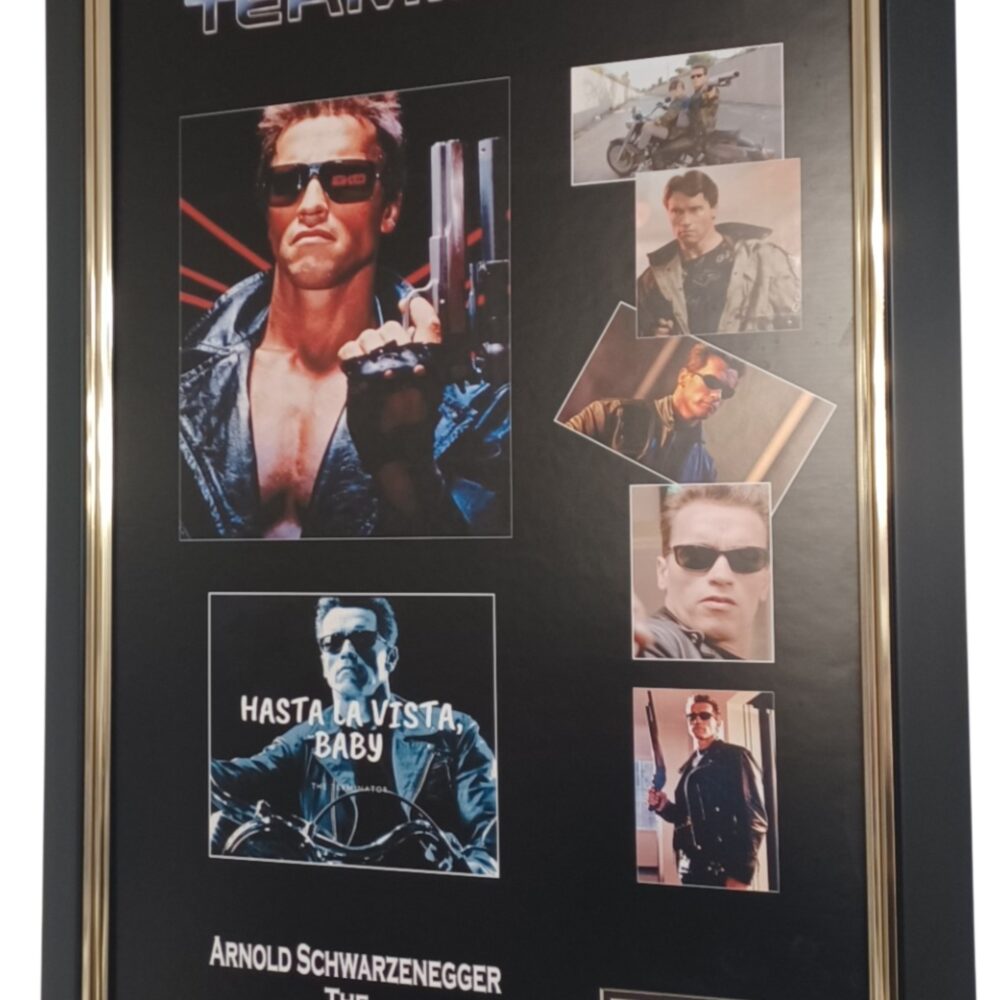 Arnold Schwarzenegger Signed Display – Signed Memorabila Shop
