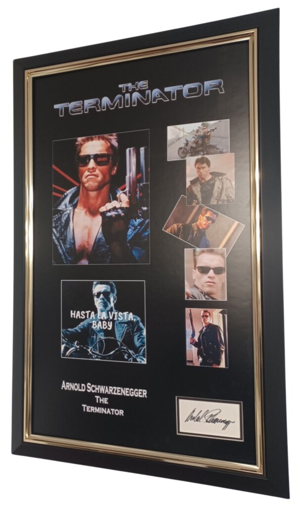 Arnold Schwarzenegger Signed Display – Signed Memorabila Shop