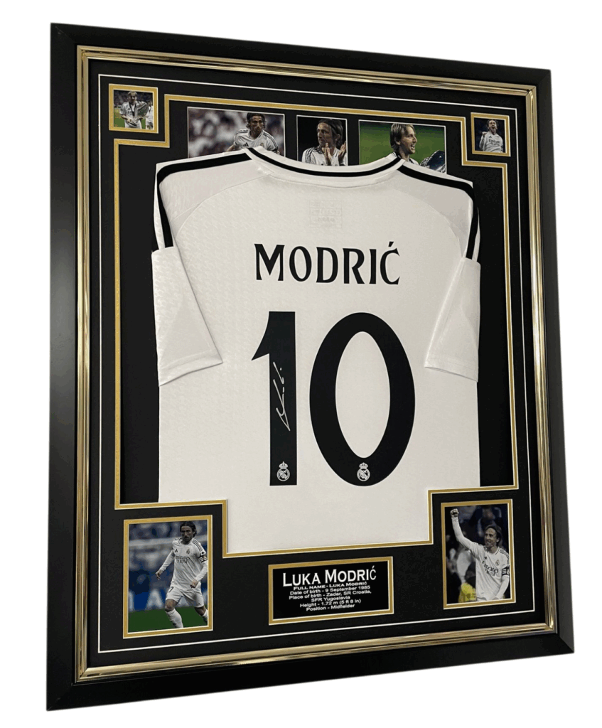 MADRID Legend Luka Modric Signed Shirt – Signed Memorabila Shop