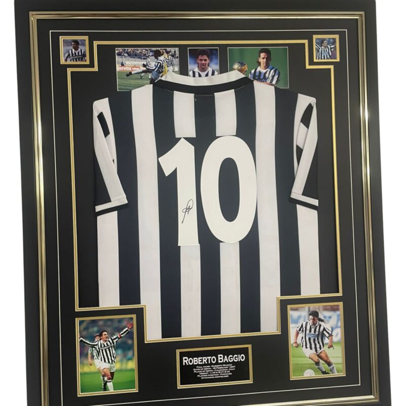 ROBERTO BAGGIO Signed Jersey – Signed Memorabila Shop