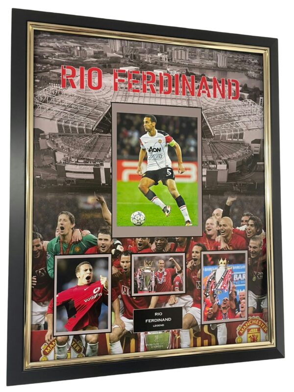 RIO FERDINAND SIGNED Photo Picture – Signed Memorabila Shop