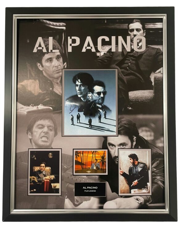 Al Pacino Signed Photo Display – Signed Memorabila Shop