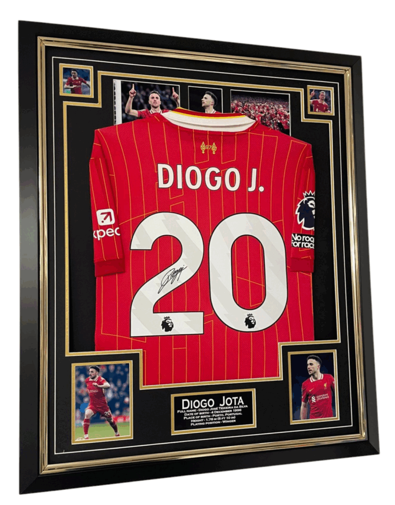 Diogo Jota signed Shirt – Signed Memorabila Shop