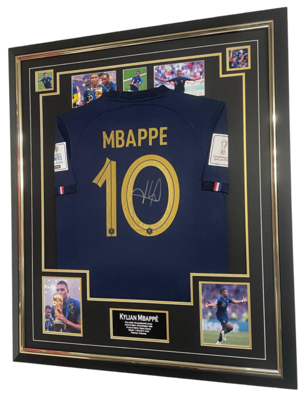 Kylian Mbappe Signed Shirt – Signed Memorabila Shop