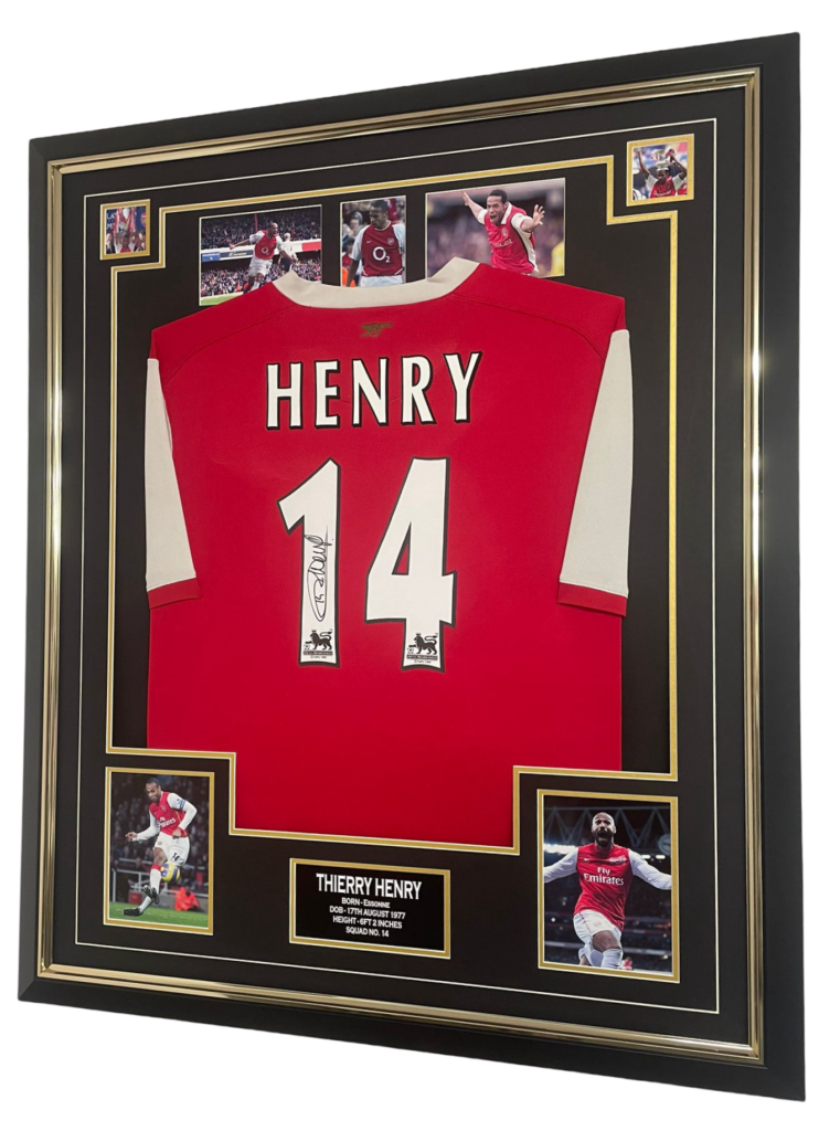 Thierry Henry Signed Shirt 2006 Jersey 1st Season at The Emirates ...