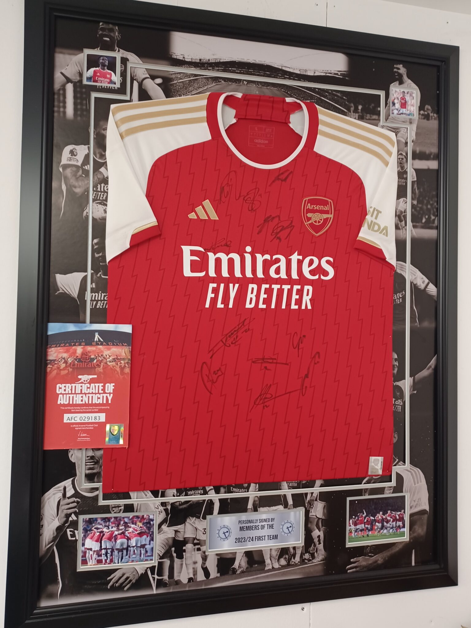 TEAM SIGNED SQUAD SHIRT 2023 2024 – Signed Memorabila Shop