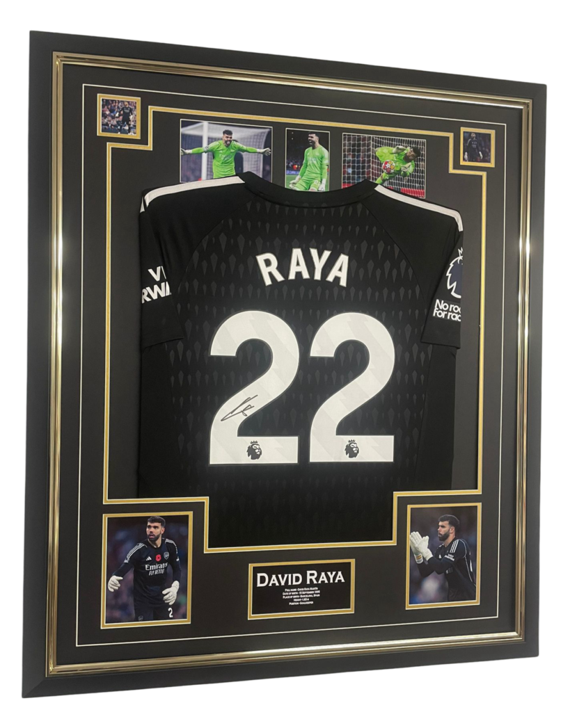 DAVID RAYA Signed Shirt – Signed Memorabila Shop