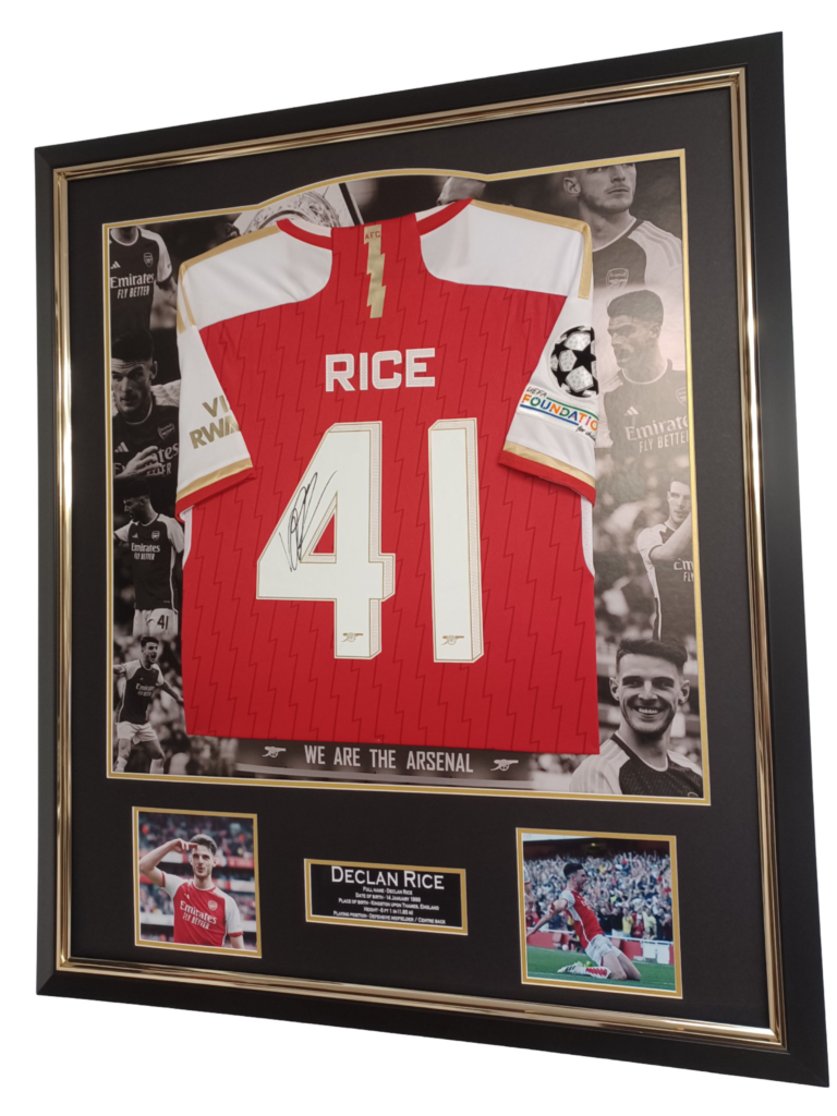 Declan Rice Signed Shirt – Signed Memorabila Shop