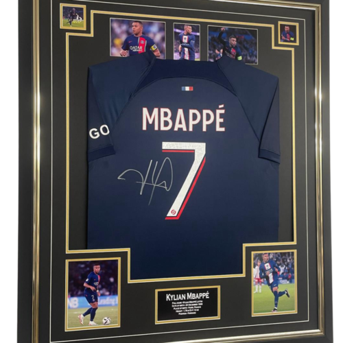 Kylian Mbappe Signed Shirt – Signed Memorabila Shop