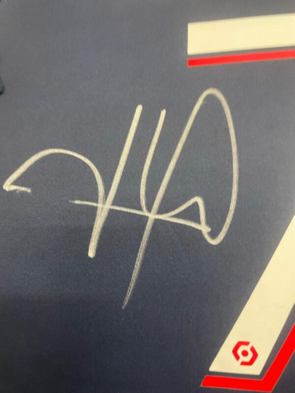 Kylian Mbappe Signed Shirt – Signed Memorabila Shop