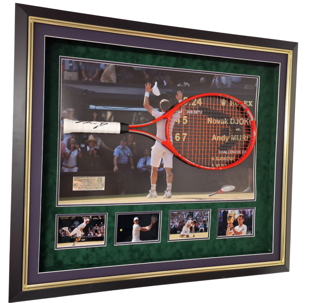 Andy Murray Signed Tennis Racket – Signed Memorabila Shop