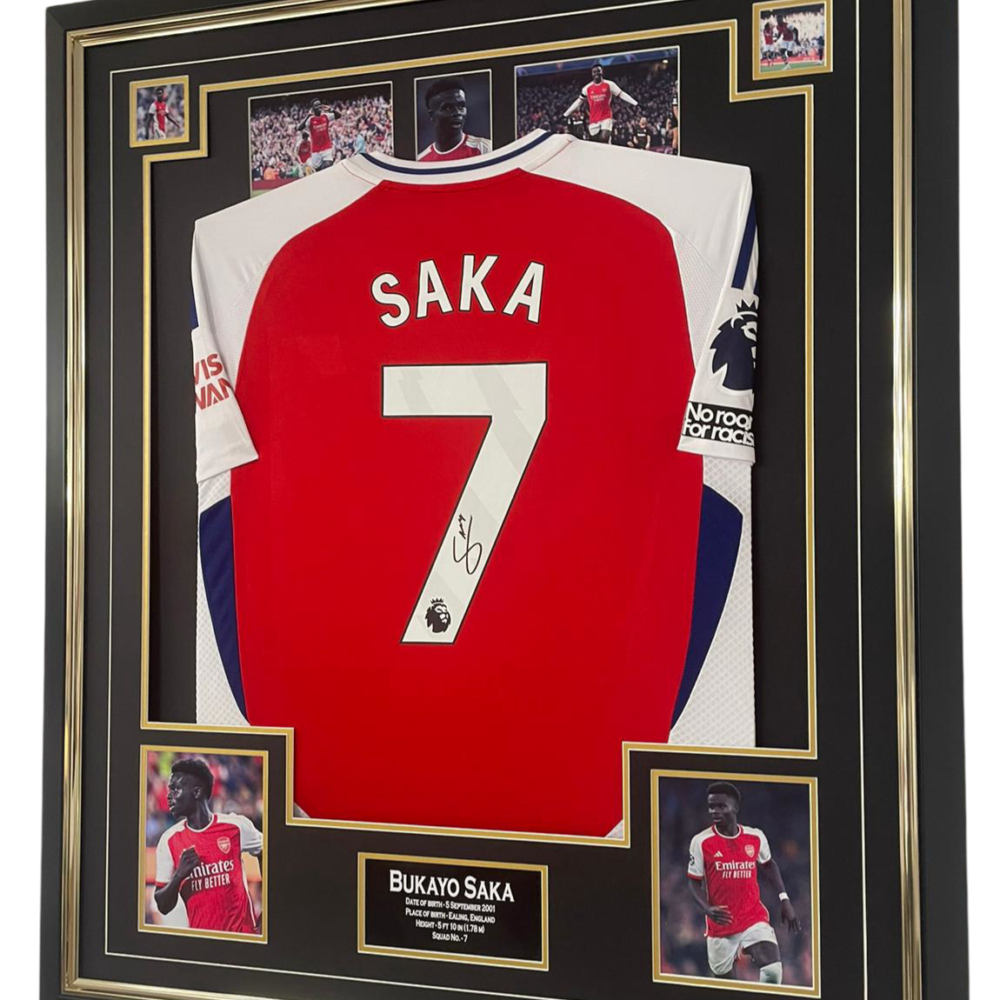 Star BUKAYO SAKA SIGNED SHIRT – Signed Memorabila Shop