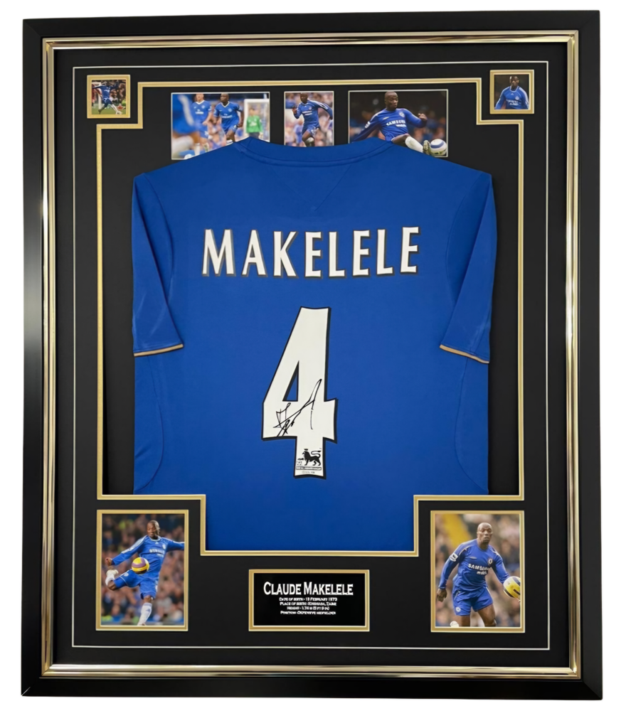 Claude Makelele Signed Shirt – Signed Memorabila Shop