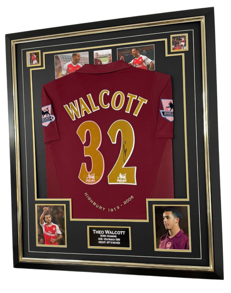 Theo Walcott Signed Shirt – Signed Memorabila Shop