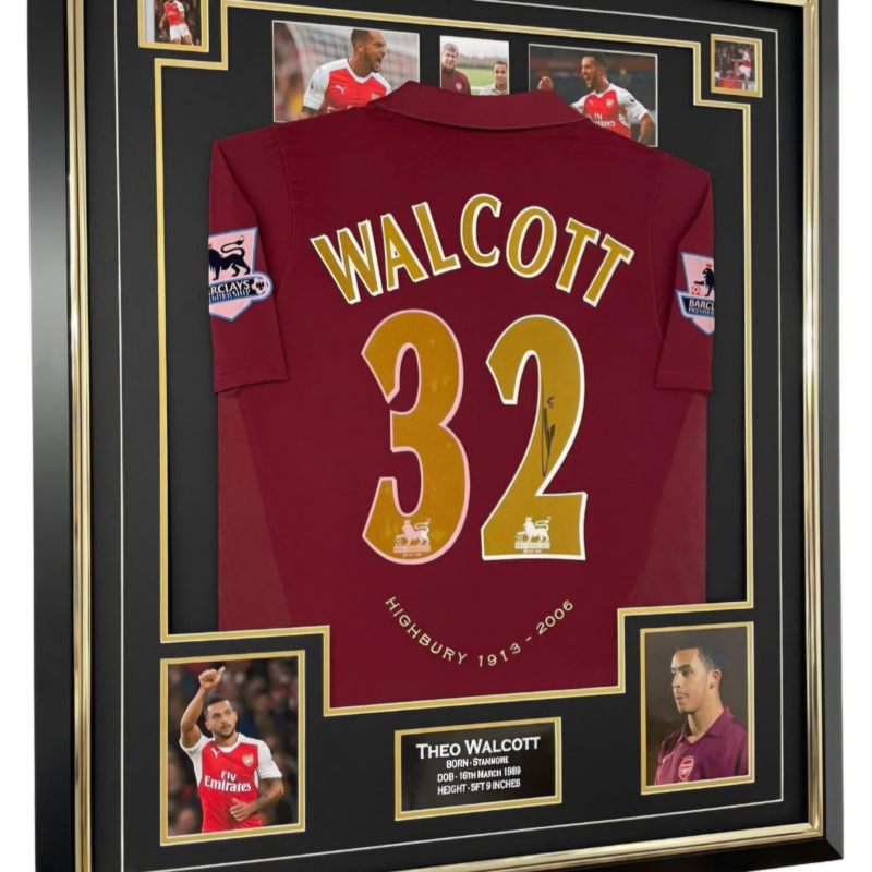 Theo Walcott Signed Shirt – Signed Memorabila Shop