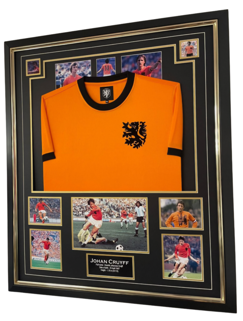 Rare Johan Cruyff of Holland Signed Photo with Shirt – Signed ...
