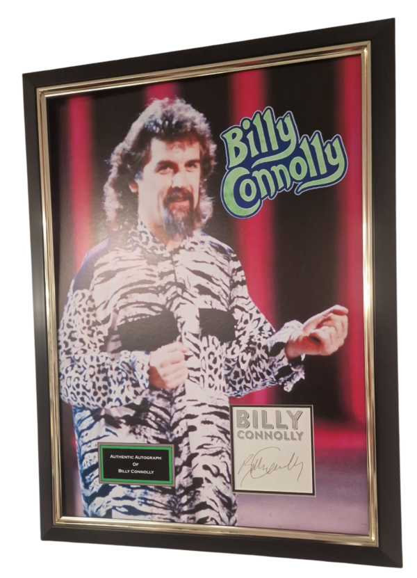 Billy Connolly Signed Picture Display – Signed Memorabila Shop