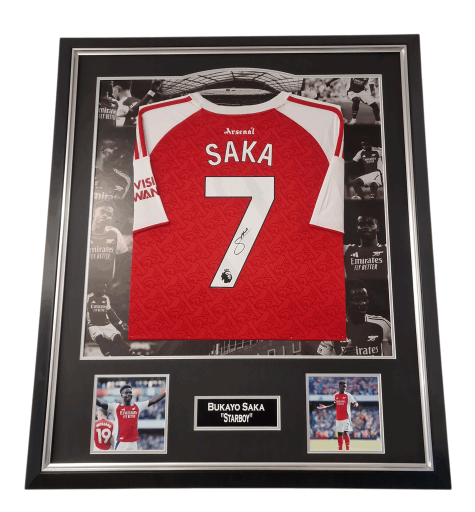 BUKAYO SAKA SIGNED SHIRT – Signed Memorabila Shop