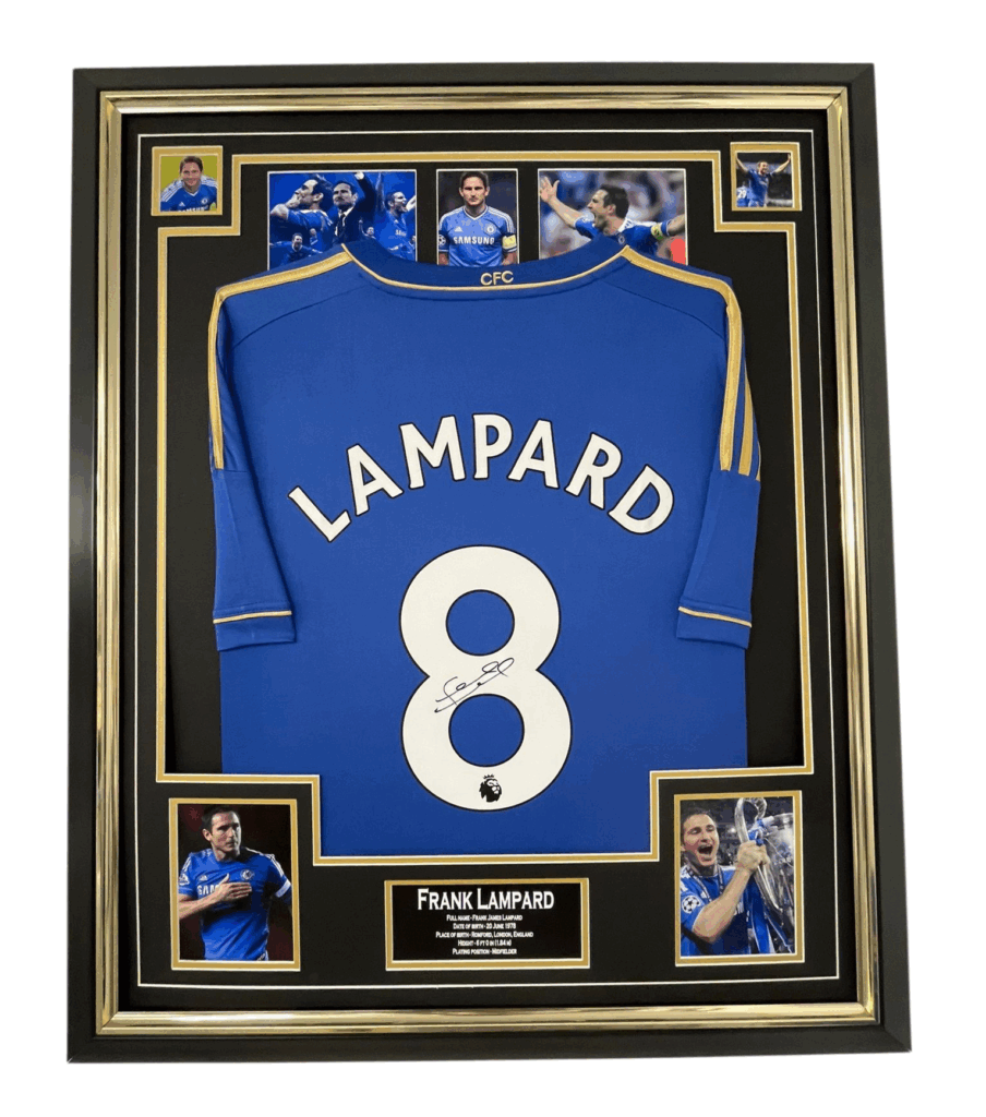 Frank Lampard of Chelsea Signed Shirt – Signed Memorabila Shop