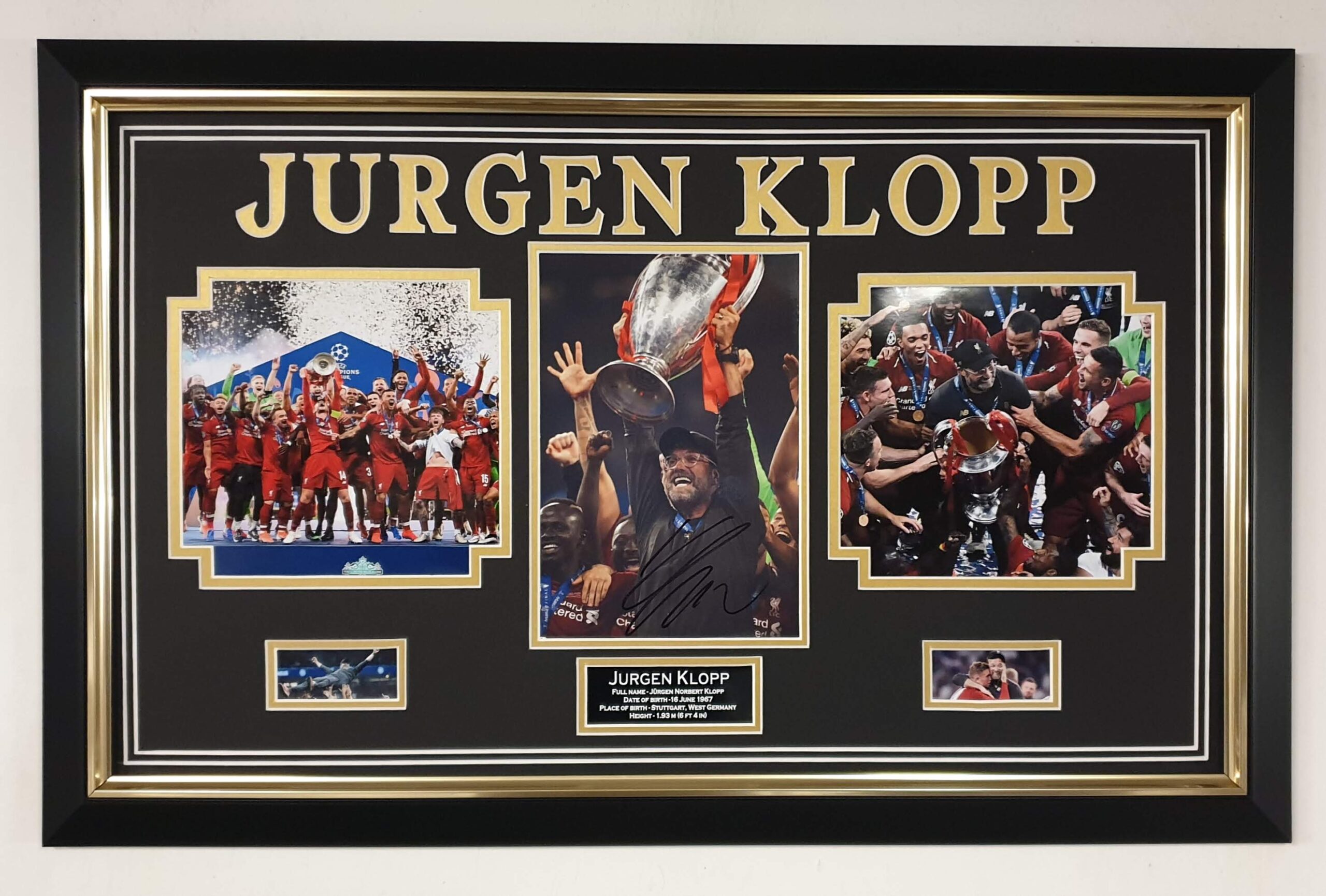 Jurgen Klopp of Liverpool Signed Photo | Signed Memorabila Shop | Shop ...